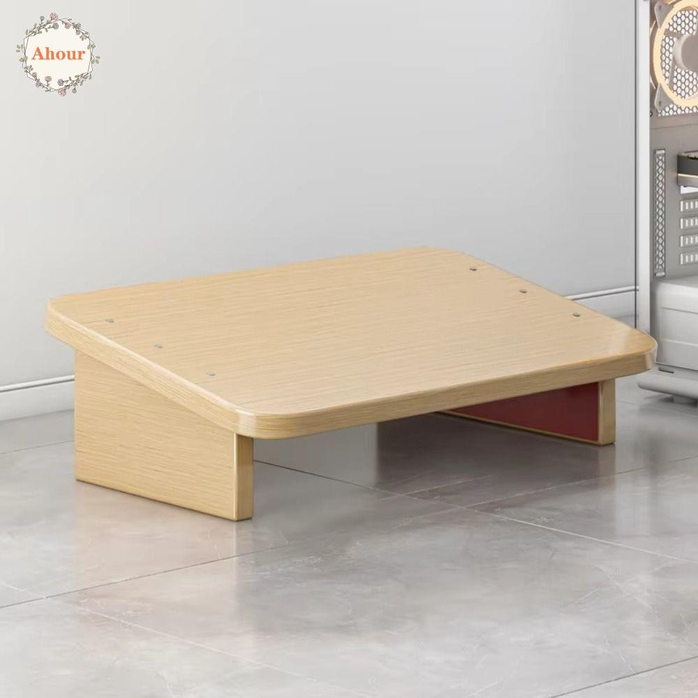 AHOUR Foot Rest Stool, Ergonomic Wooden Leg Foot Stool, Study Nursing ...