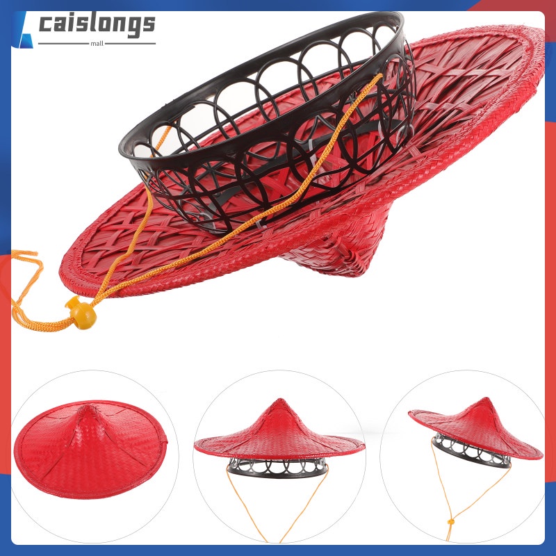 caislongs Asian Conical Hats Vietnamese Farmer Chivalrous Cone ...
