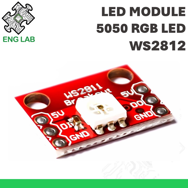 Englab★ws2812 5050 Rgb Led Module Full Color Light Emitting Module Board For Arduino Shopee