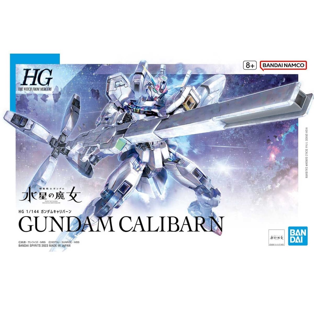 HG Gundam Calibarn (The Witch from Mercury) Mecha Model Kit | Shopee ...