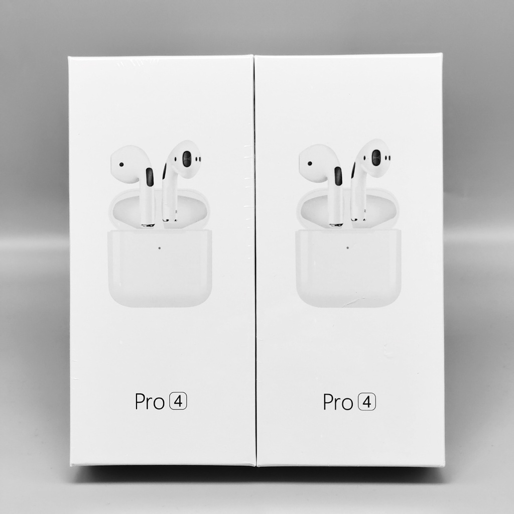 Pro4 Wireless Bluetooth Earphone - TWS Headphones Hifi Stereo Sound ...