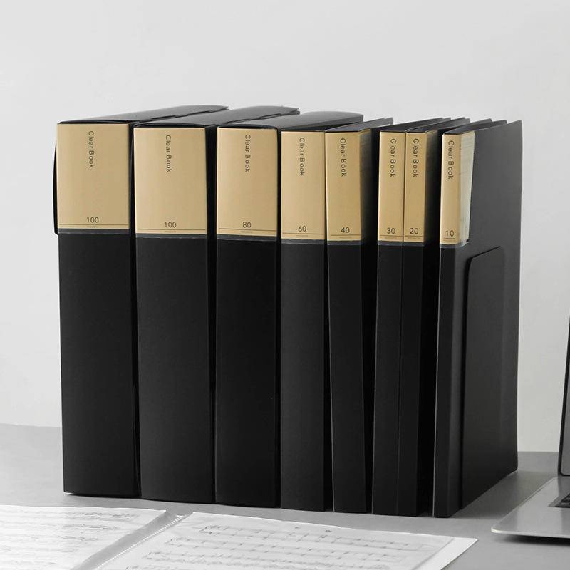 A4 size file folder, Black or white, 10 -100 pcs capacity (80 and 100 ...