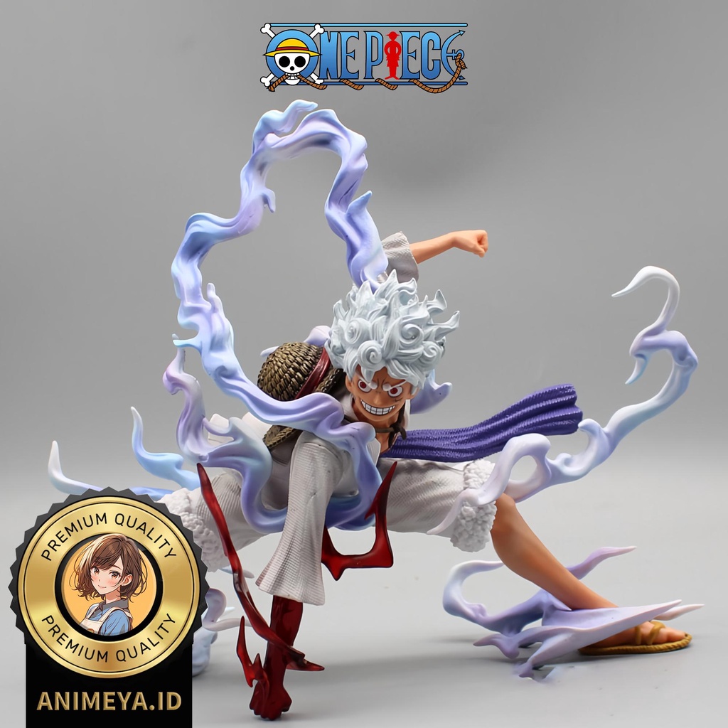Action FIGURE ONE PIECE LUFFY MONKEY D. Luffy GEAR 5 PUNCH WANO SUPER ...