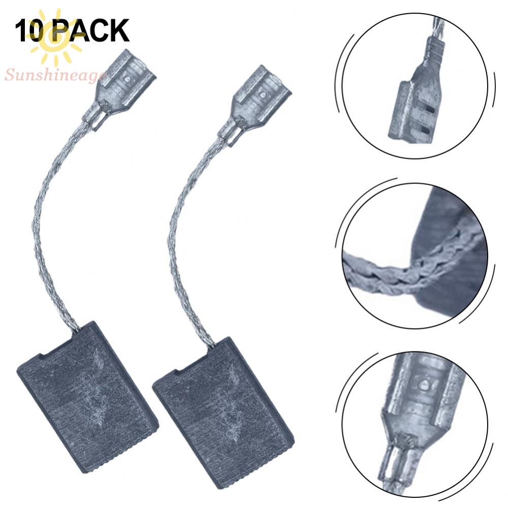 10 * Carbon Brush Pack Electric Replacement Motor Carbon Brushes for ...