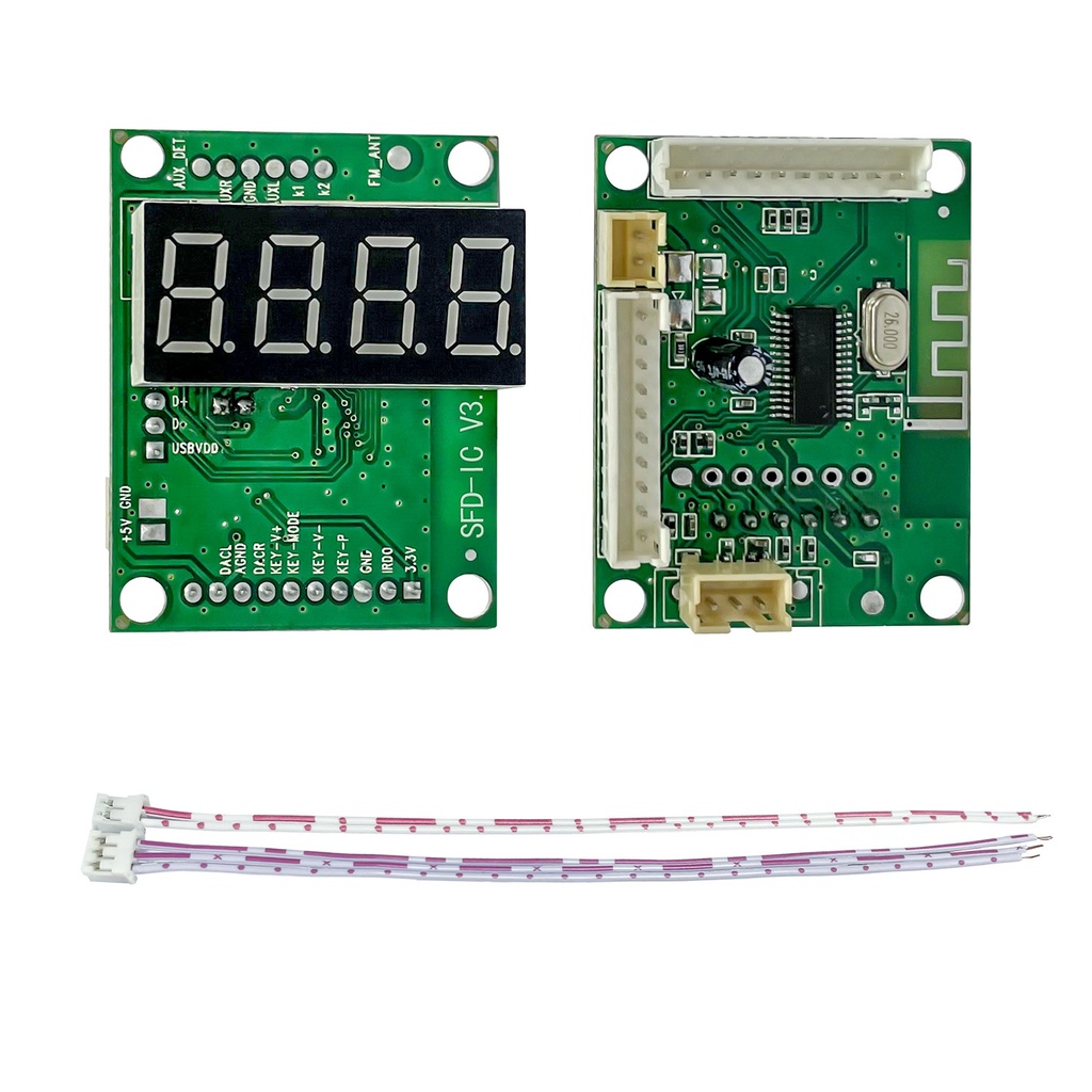 Bluetooth Decoder with LED Display Decoding Board Support USB TF FM ...