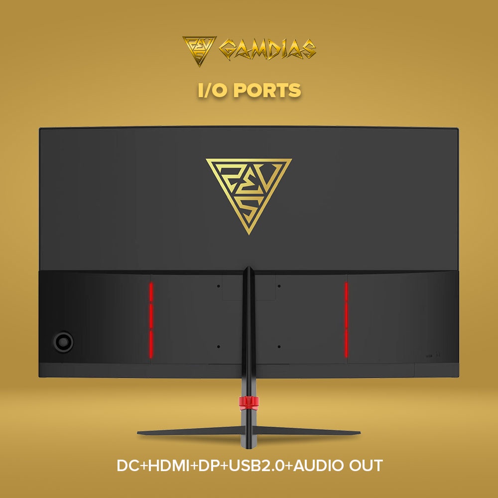 EasyPC | Gamdias Atlas HD27CG / HD27G/HD27GII 27 inch Curved Gaming ...