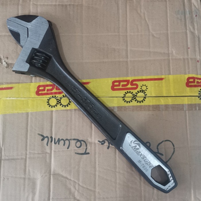 Wrench 15" Maxsupe adjustable wrench 15 inch | Shopee Philippines