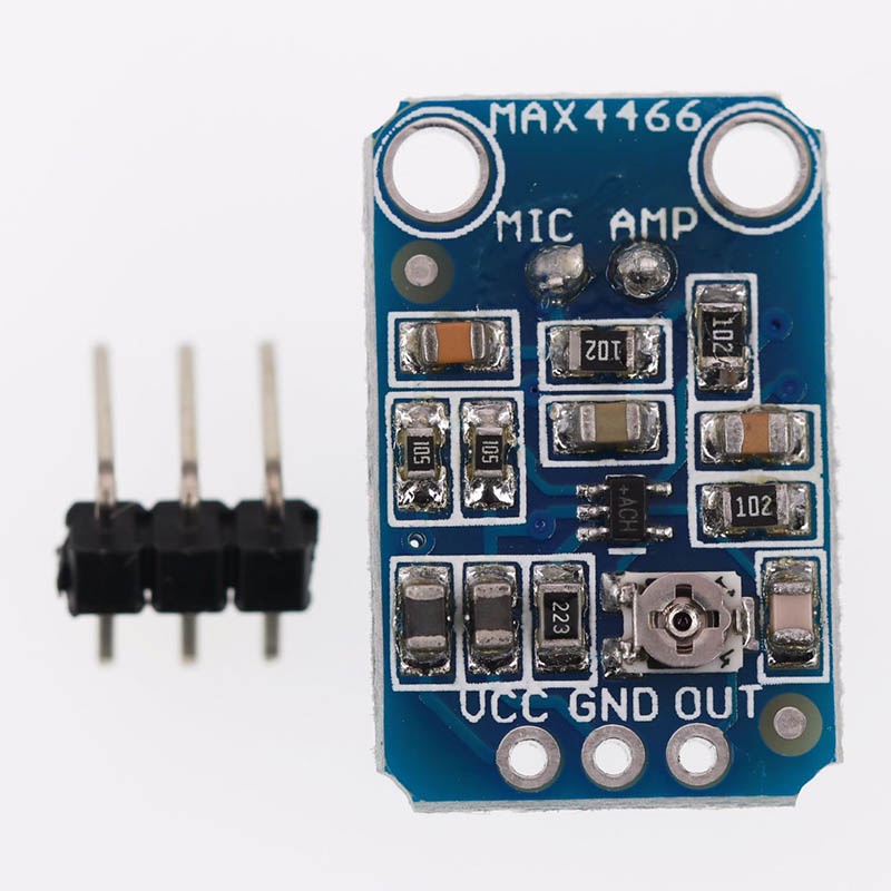 Microphone Amplifier MAX4466 Adjustable Gain Breakout Board Module For ...