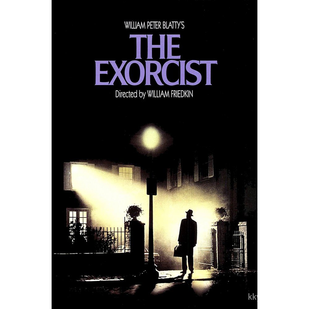 Hot Rare movie The Exorcist Art SILK POSTER Wall Art Home Decorative ...