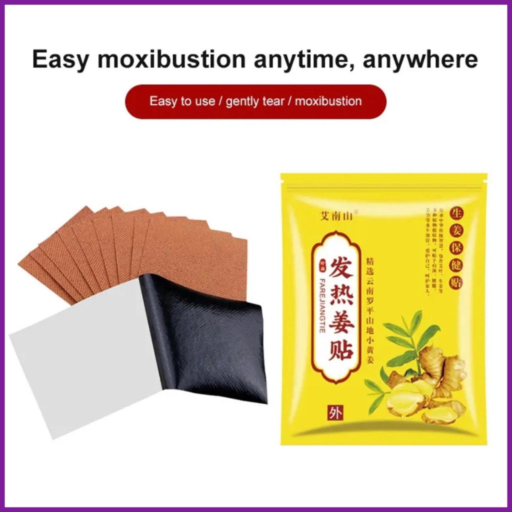 20Pcs/100Pcs Herbal Ginger Patch Promote Blood Circulation and Knee ...