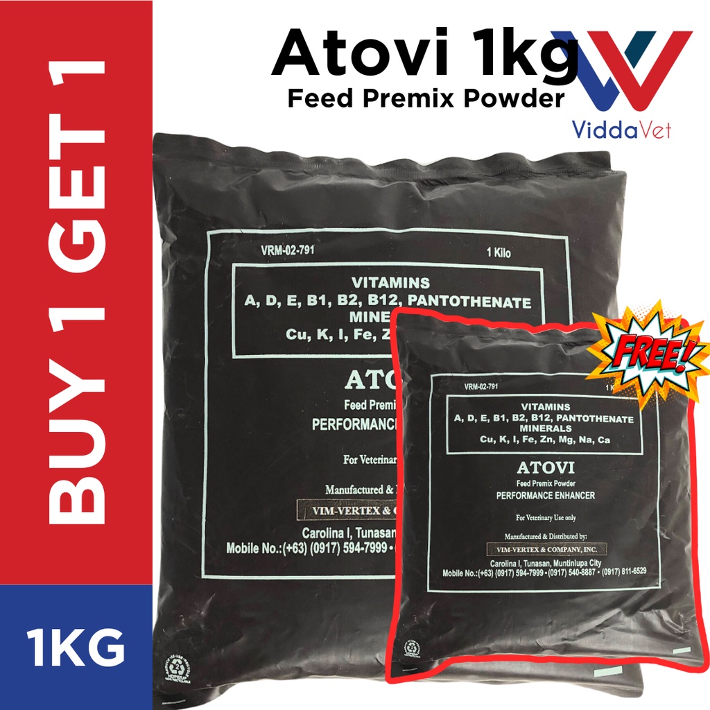 viddavet 2kls Atovi wonder powder nanotech 2kilos kilo for livestock ...