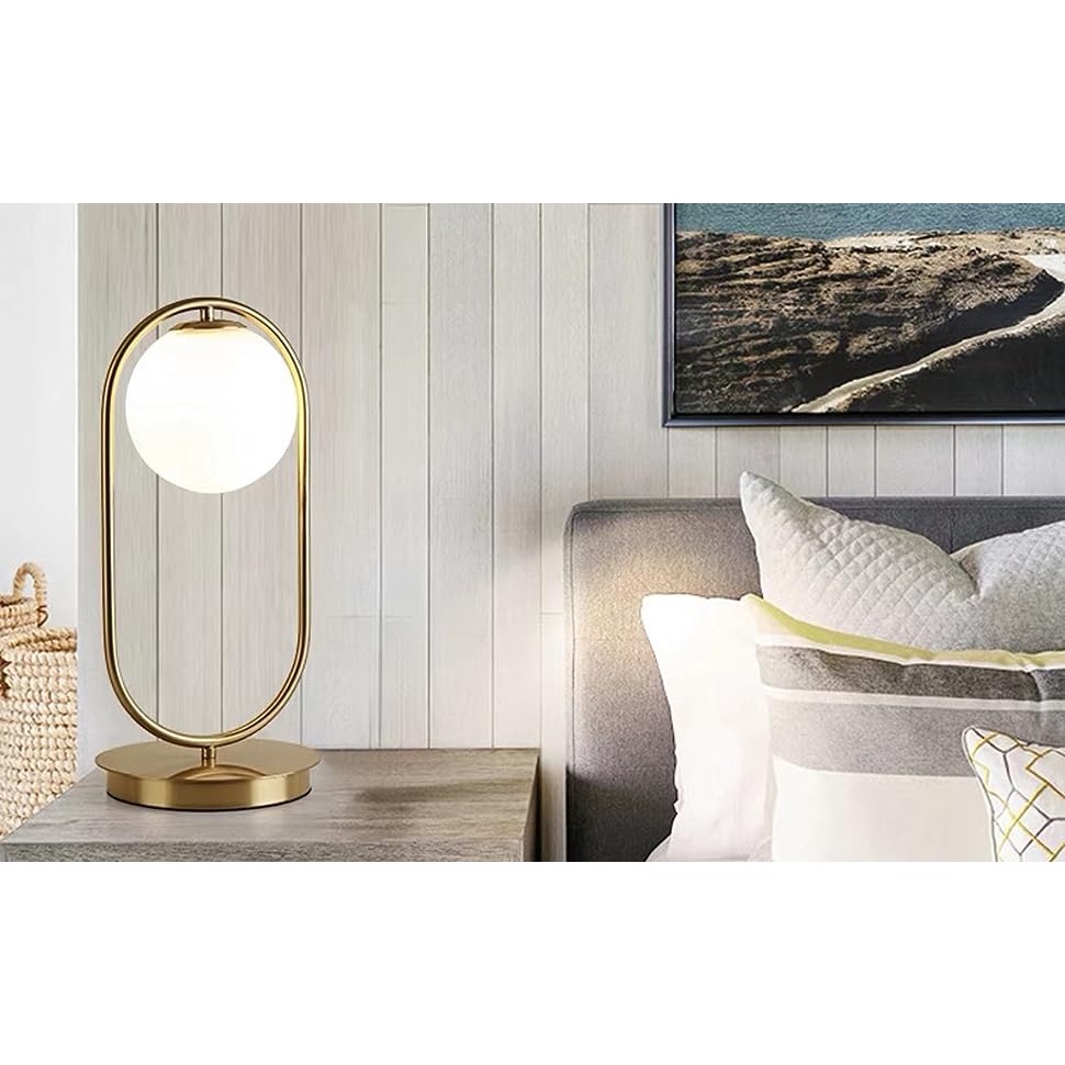 Luxury & Modern LED Table Lamp Wedding Lampu Meja Bedside Table Lamp ...