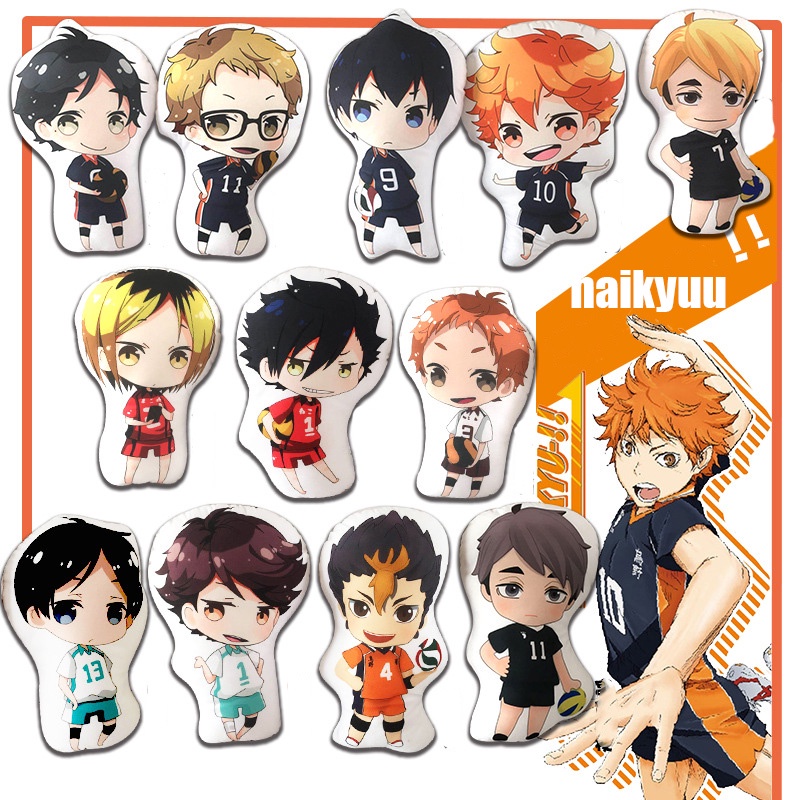 Haikyuu Pillow Doll Hinata Oikawa Kenma Atsumu Decorative Cushion Sleep ...