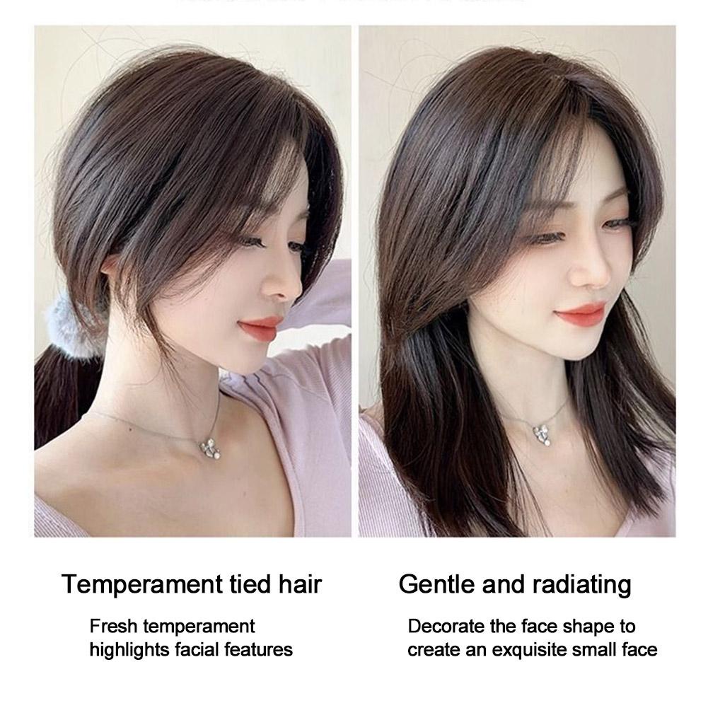 Bangs wig,Hair extension Eight character bangs wig wig for woman 3D ...