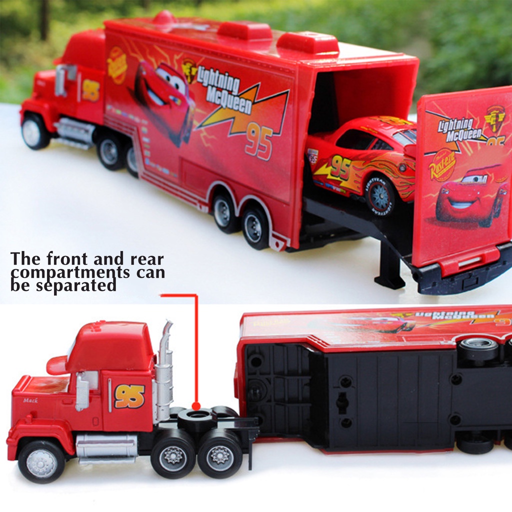 Cars Lightning McQueen Mack Uncle Truck Toy Creative Big Truck ...