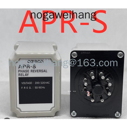 Omron APR-S AC200/220V Reverse rotation prevention relay | Shopee Philippines