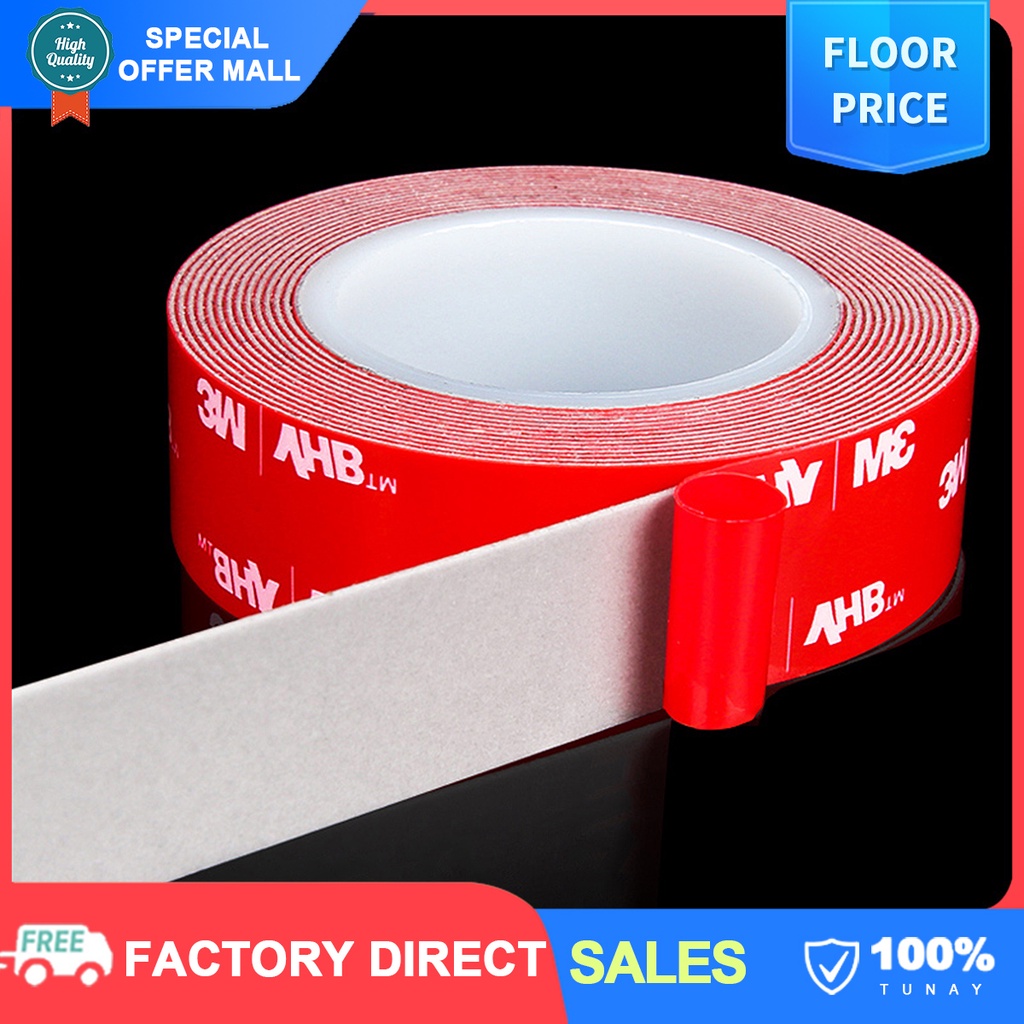 【Heavy Duty】Super Strong Double Sided Adhesive Tapes Rubber Foam ...