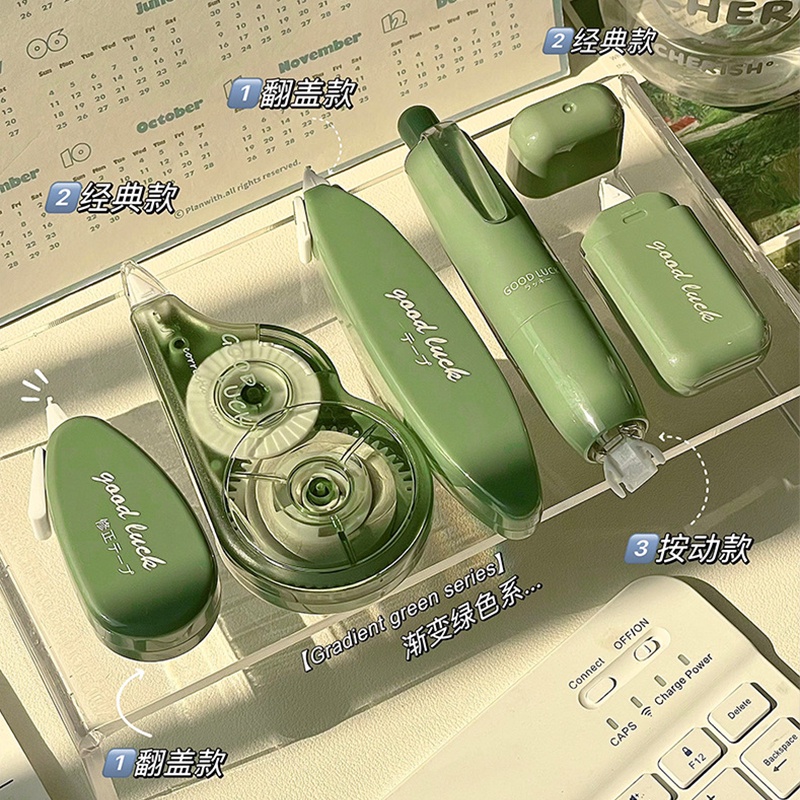 5Pcs Creative Gradient Color Correction Tape Set Simple Large Capacity ...