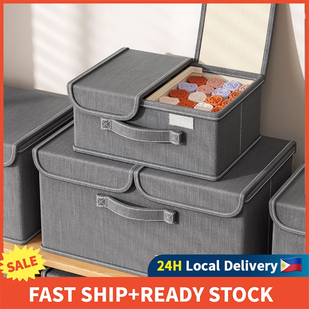 Foldable Large Clothes Organizer With Removable Drawer Storage Box ...