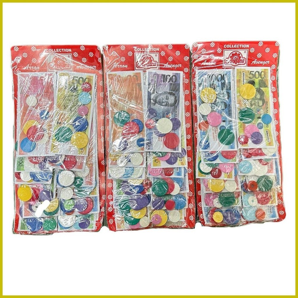 Play Money with Coins sold per pad Play Money Set for Kids - Realistic ...
