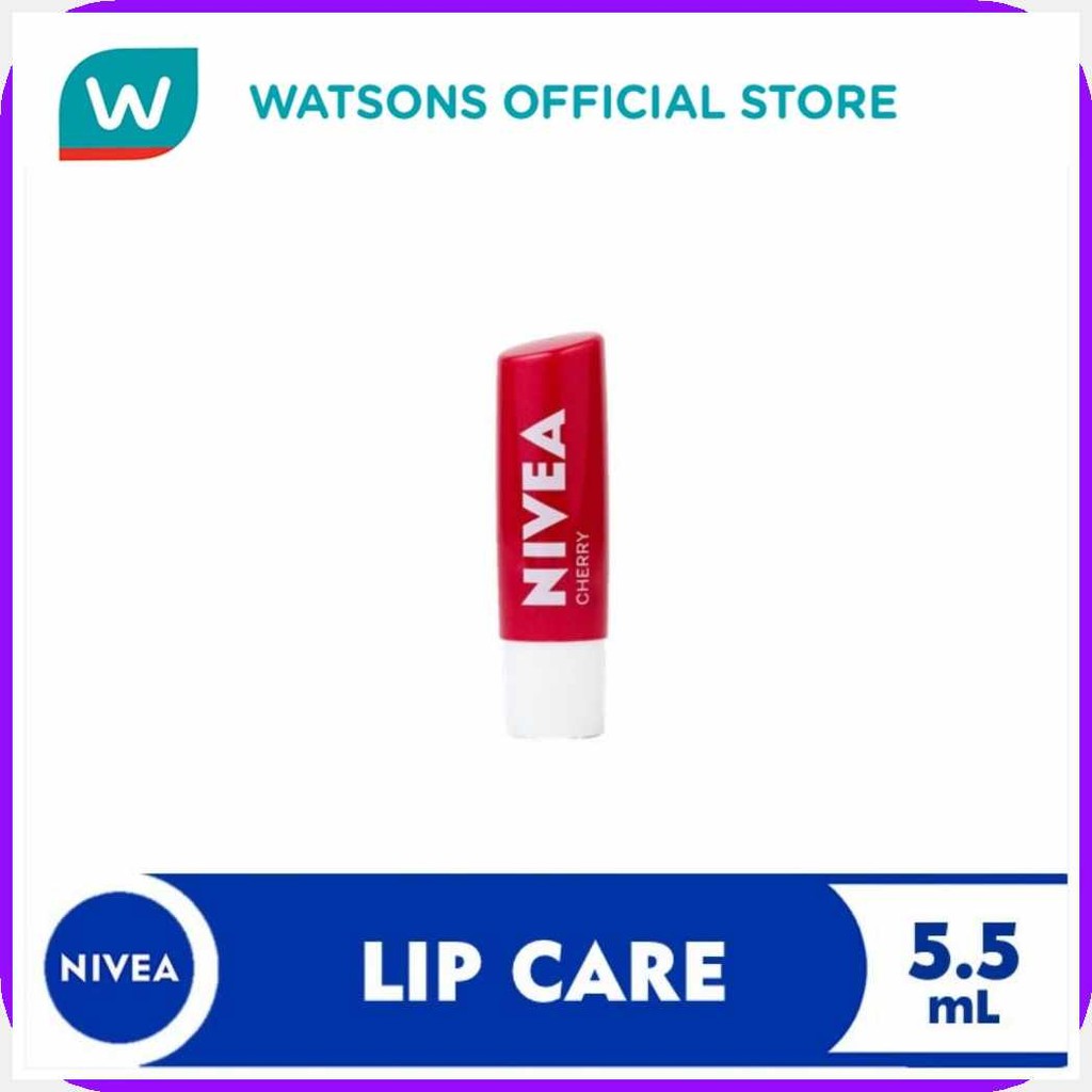 NIVEA@rP[Lip x)Cherry}n)Shine}b)Lip}K)Balm}a)5.5ml | Shopee Philippines
