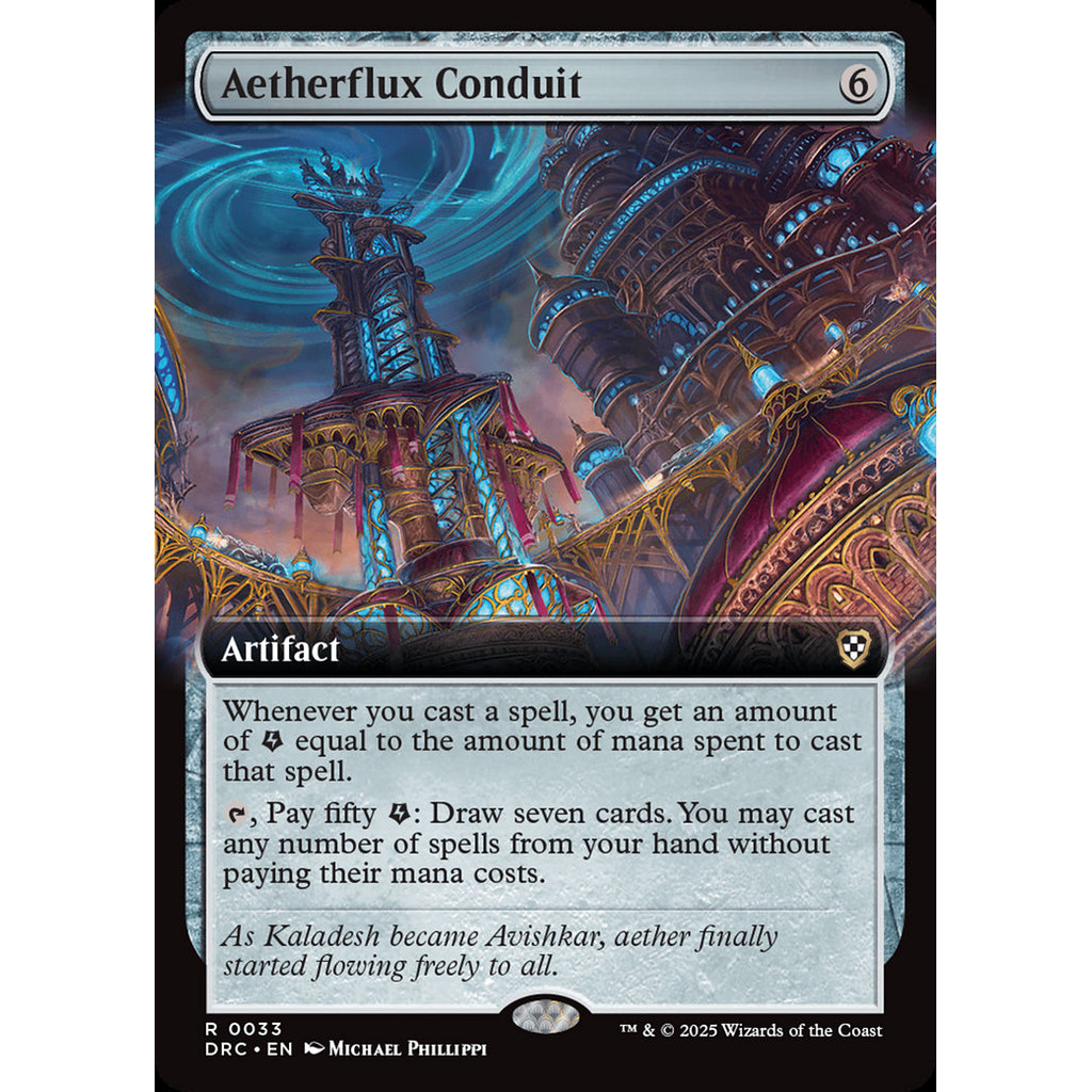 Aetherflux Conduit (Extended Art) [Aetherdrift Commander] | Shopee ...
