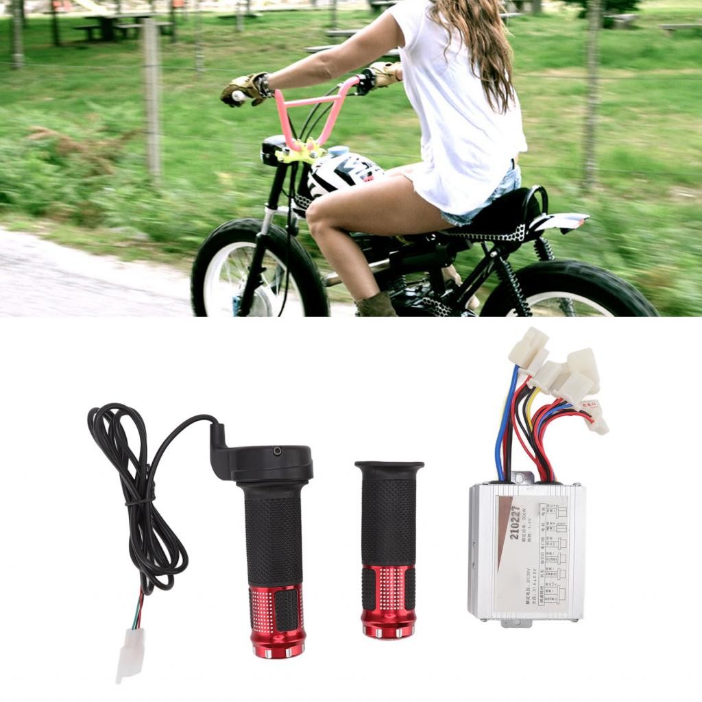 Seashorehouse DC36V 350W Brushed Motor Speed Controller with Red Grips ...