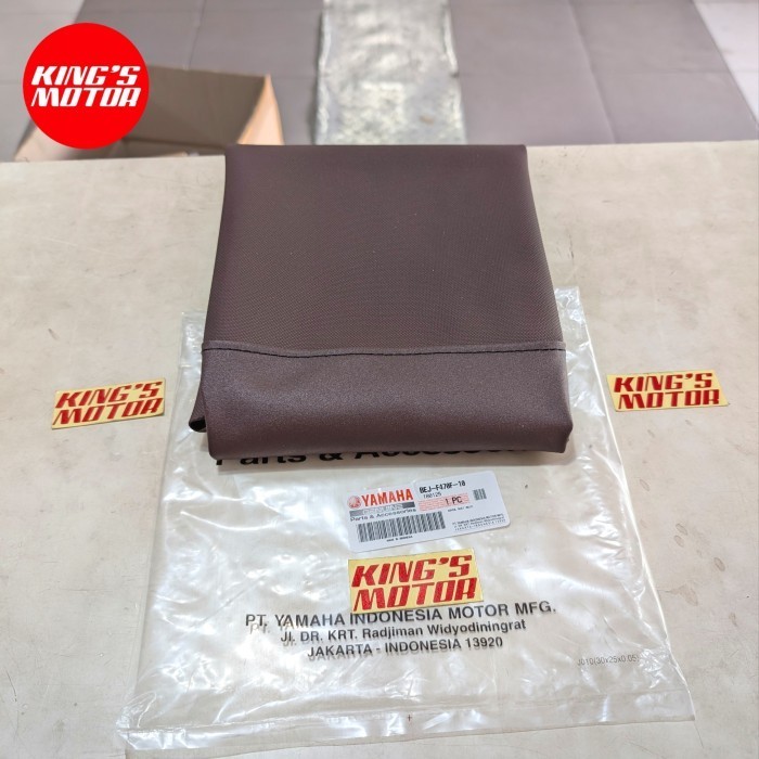 FAZZIO BROWN BEJ F470F 10 GENUINE ORIGINAL YGP YAMAHA SEAT LEATHER ...
