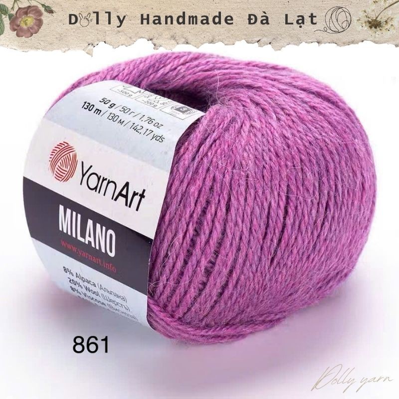 Yarnart Turkish Milano Wool - Da Lat Dolly Wool Shop (1.5mm imported ...