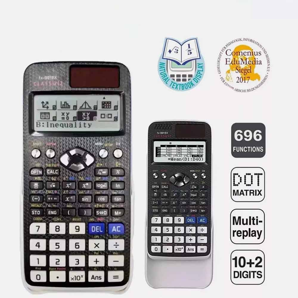 Casio FX-991EX Classwiz Advanced Engineering Scientific Calculator 552 ...