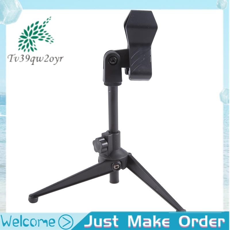 【Tv39qw2oyr】Microphone Stand Desk Tripod for DJI Mic/Moma/Rode Go ...