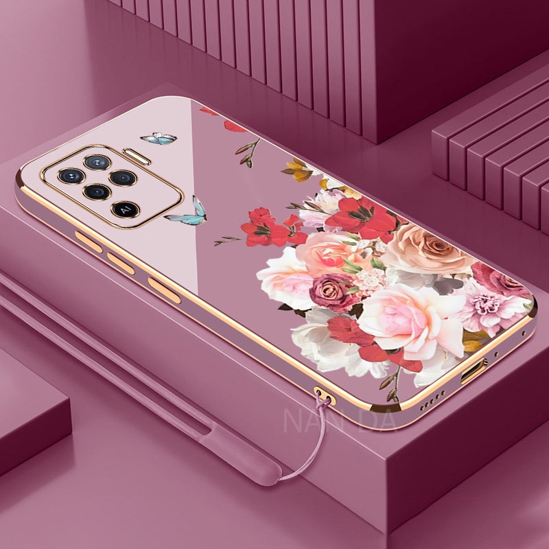Casing OPPO A94 4G F19 PRO RENO 5F RENO 5 LITE Phone Case butterfly ...
