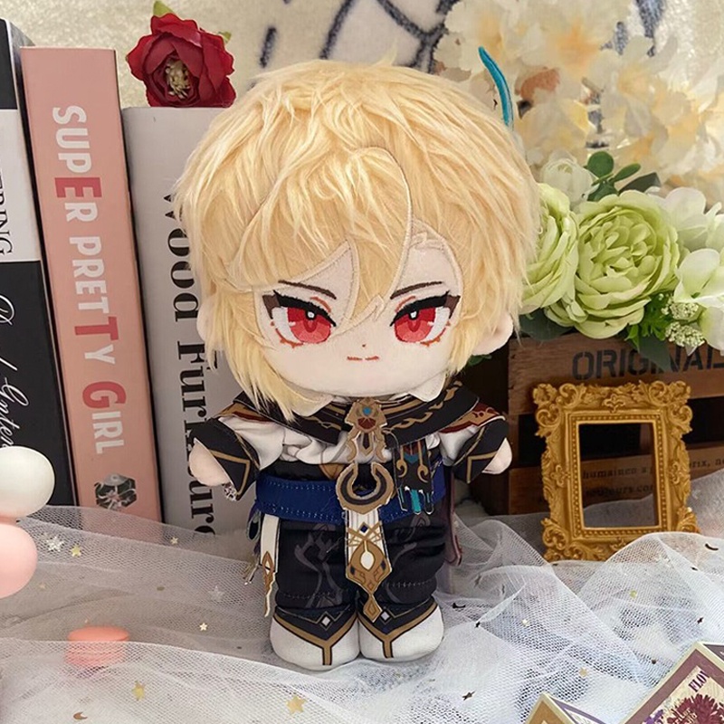 20cm Doll Genshin Impact Kaveh Plushie Plush Doll Cotton Clothes Change ...