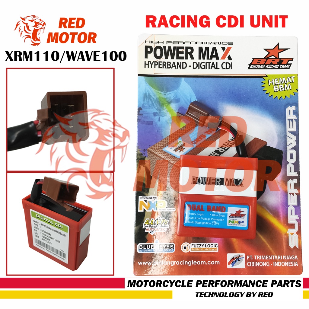 BRT Racing Cdi for Xrm110/ Wave100/ Dream | Shopee Philippines