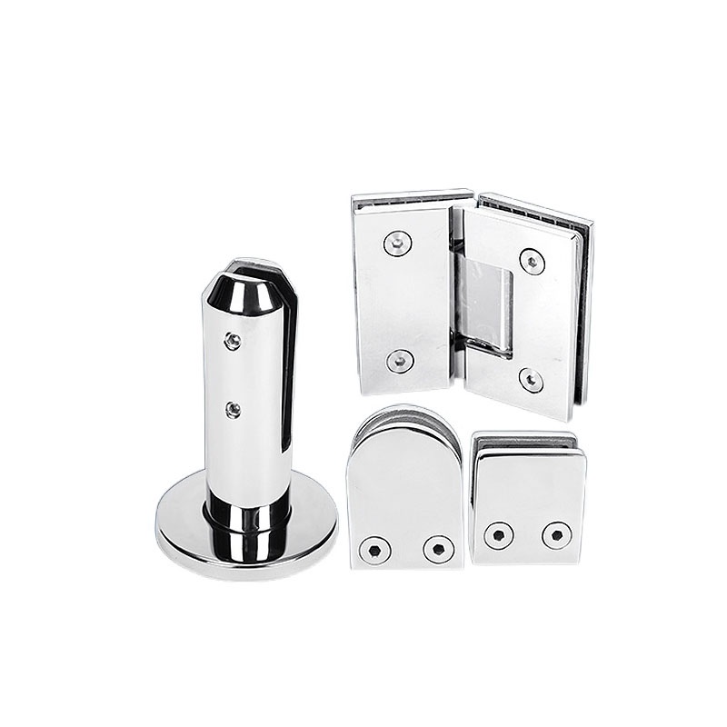 304 stainless steel glass clip column swimming pool glass clip shower ...
