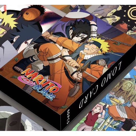 NARUTO Lomo Card Hokage Uzumaki Naruto Uchiha Sasuke Photocard 60pcs ...