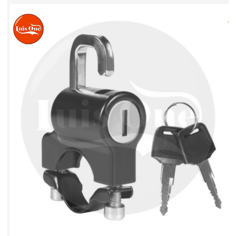 Universal Motorcycle Helmet Lock Anti-Theft Helmet Security Lock Metal ...