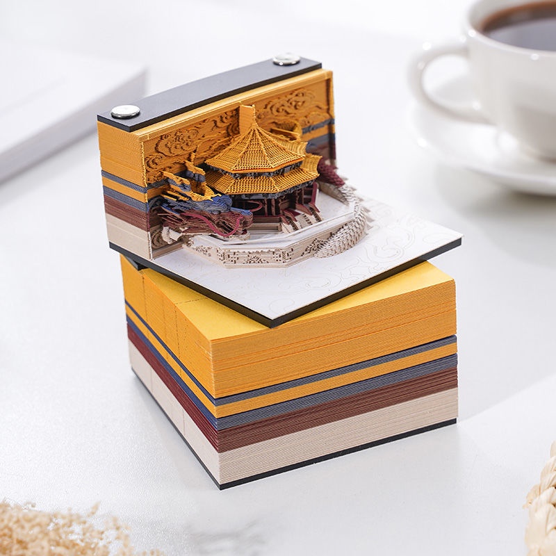 Huatang Xiangruisheng Jing Temple 3d Three-Dimensional Post-It Notes ...