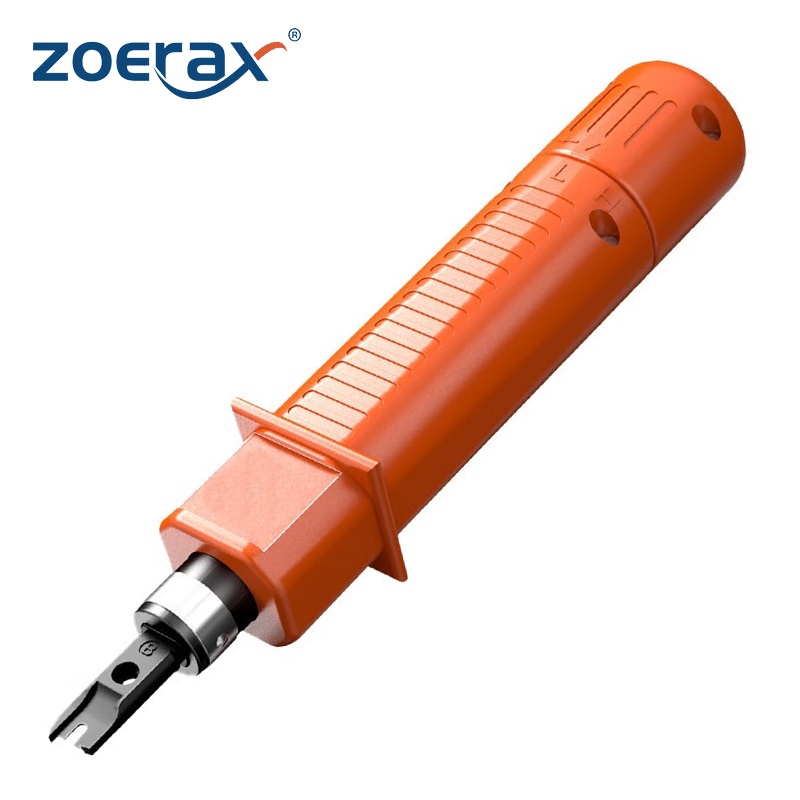 Zoerax Punch Down Tool, 110 Type Network Cable Tool Double Blades ...