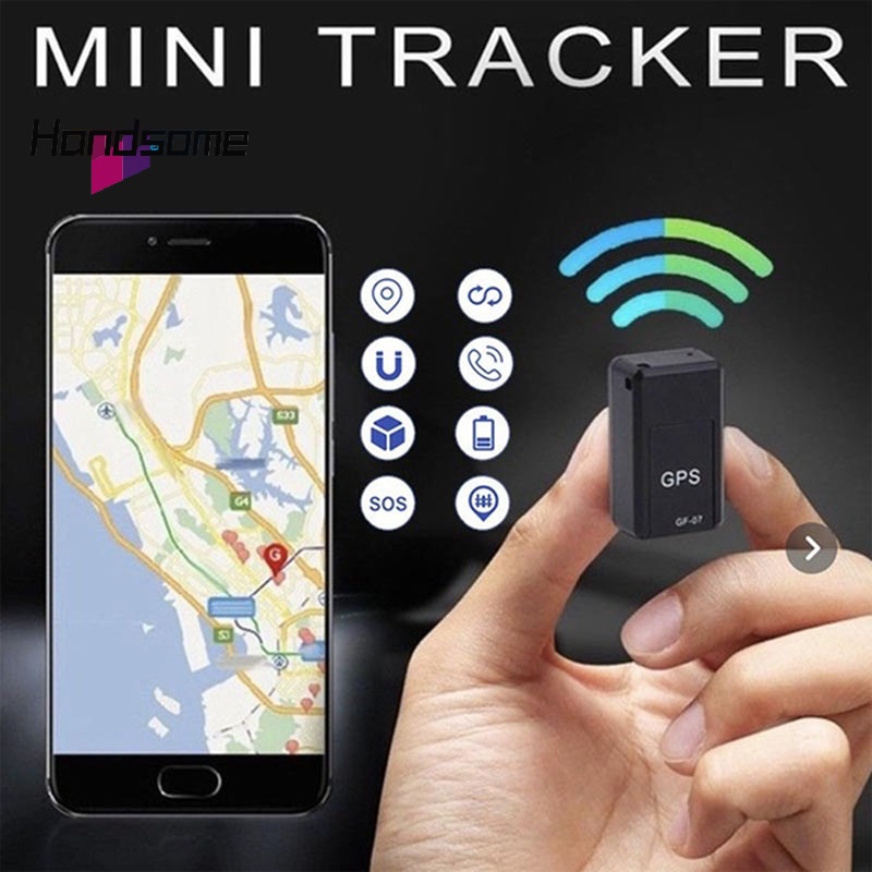 Handsome- GF07 Mini Car Tracker GPS Real Time Tracking Locator Device ...