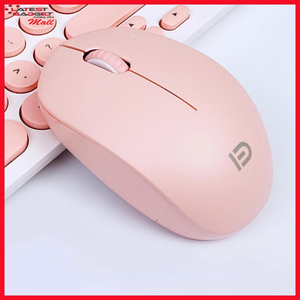 LatestGadget PH FD i210 Portable 2.4GHz Wireless Mouse - Pink | Shopee ...