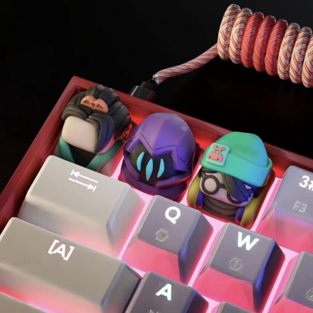 Fearless Keycap Rova Keycap Contract Game Customized Keycap Mechanical ...