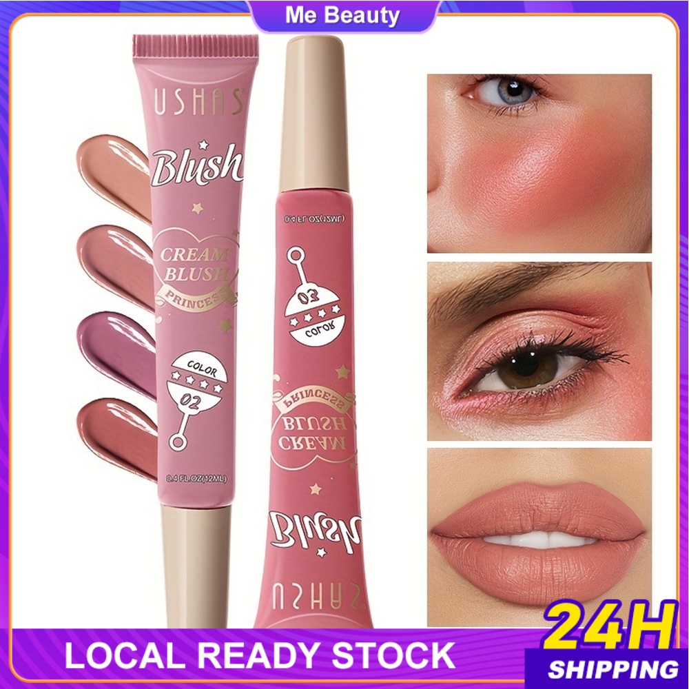 Four Color Liquid Blush and Red Liquid Waterproof Illuminating Contour ...
