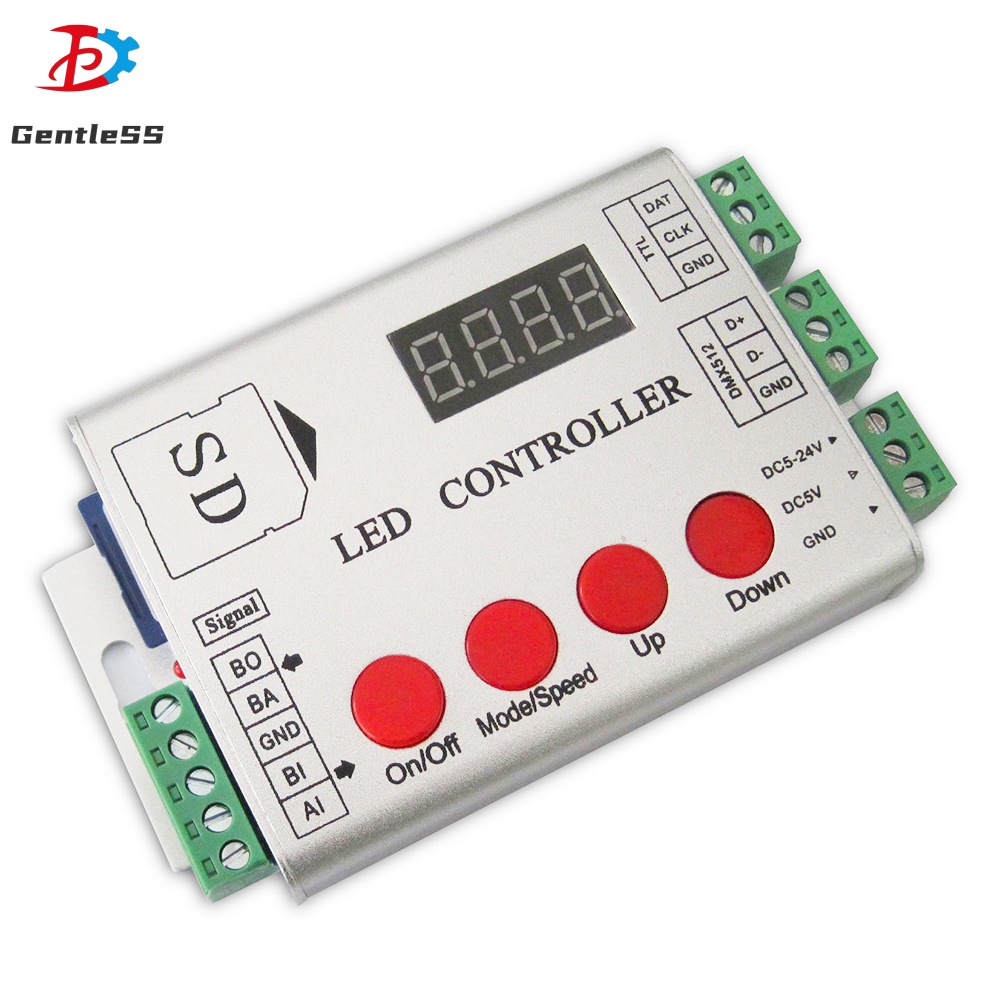 DC5-12V LED Strip Controller RGB WS2811 WS2812 Pixels Smart Maximum ...