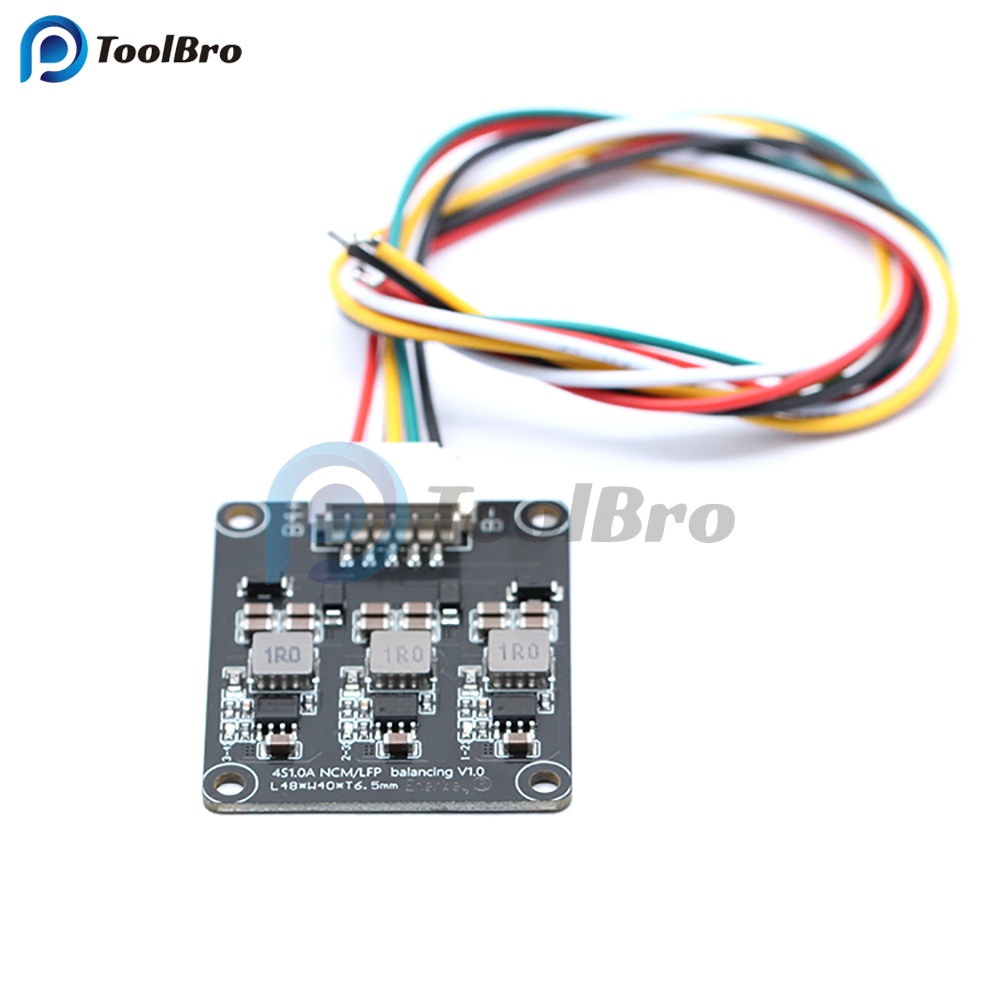1.2A 4S High Current Equalizer Module Li-Ion Lifepo4 Lithium Battery Active Balancer Energy ...