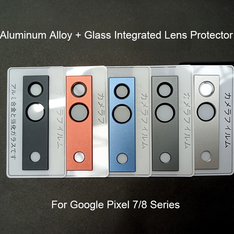 Metal Lens Sandblasting integrated Protector Glass For Google Pixel 8 ...