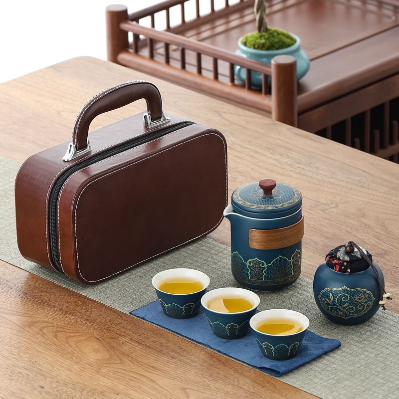 【JACKSY.PH】 Tiktok Hot selling item spots Portable Tea Set Outdoor Tea ...