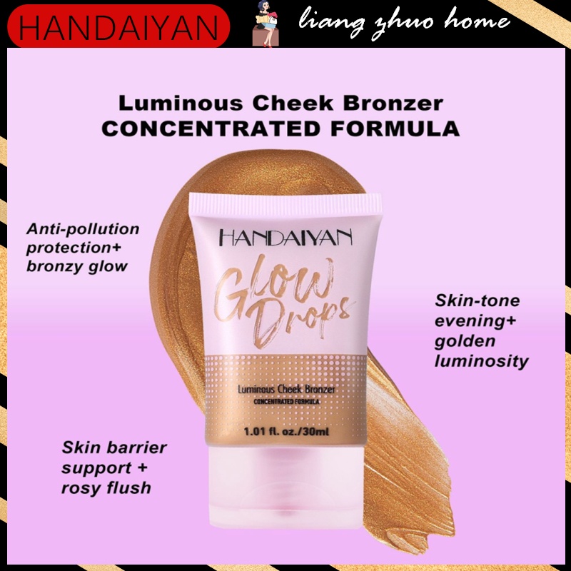 HANDAIYAN 30ml Matte Liquid Foundation Cream Soft Matte Long Wear Oil ...