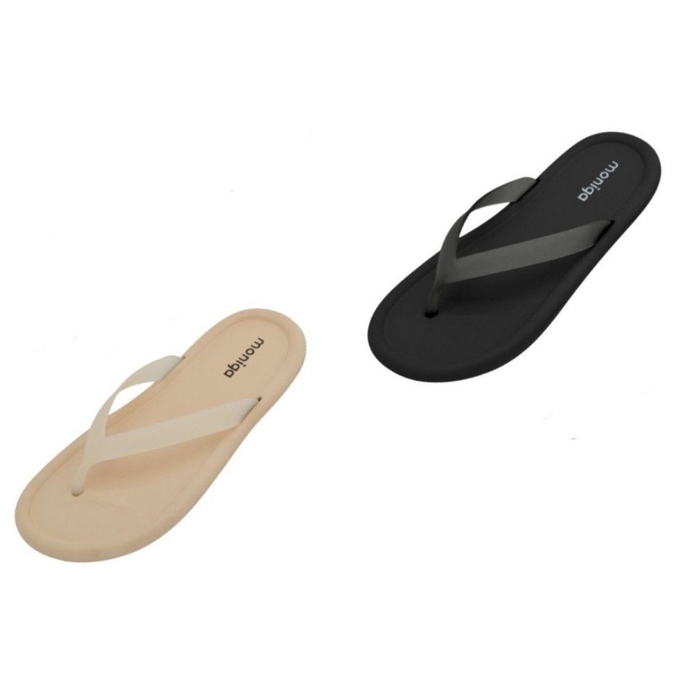 ♞Moniga Women's Thong Rubber Slipper Flip Flop | Shopee Philippines