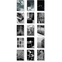 WCC Aesthetic Black and White 61-90 Collage Photo Card Wall Art Decor ...
